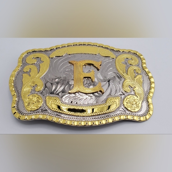 Accessories | Letter E Initial Belt Buckles All Letters Available ...
